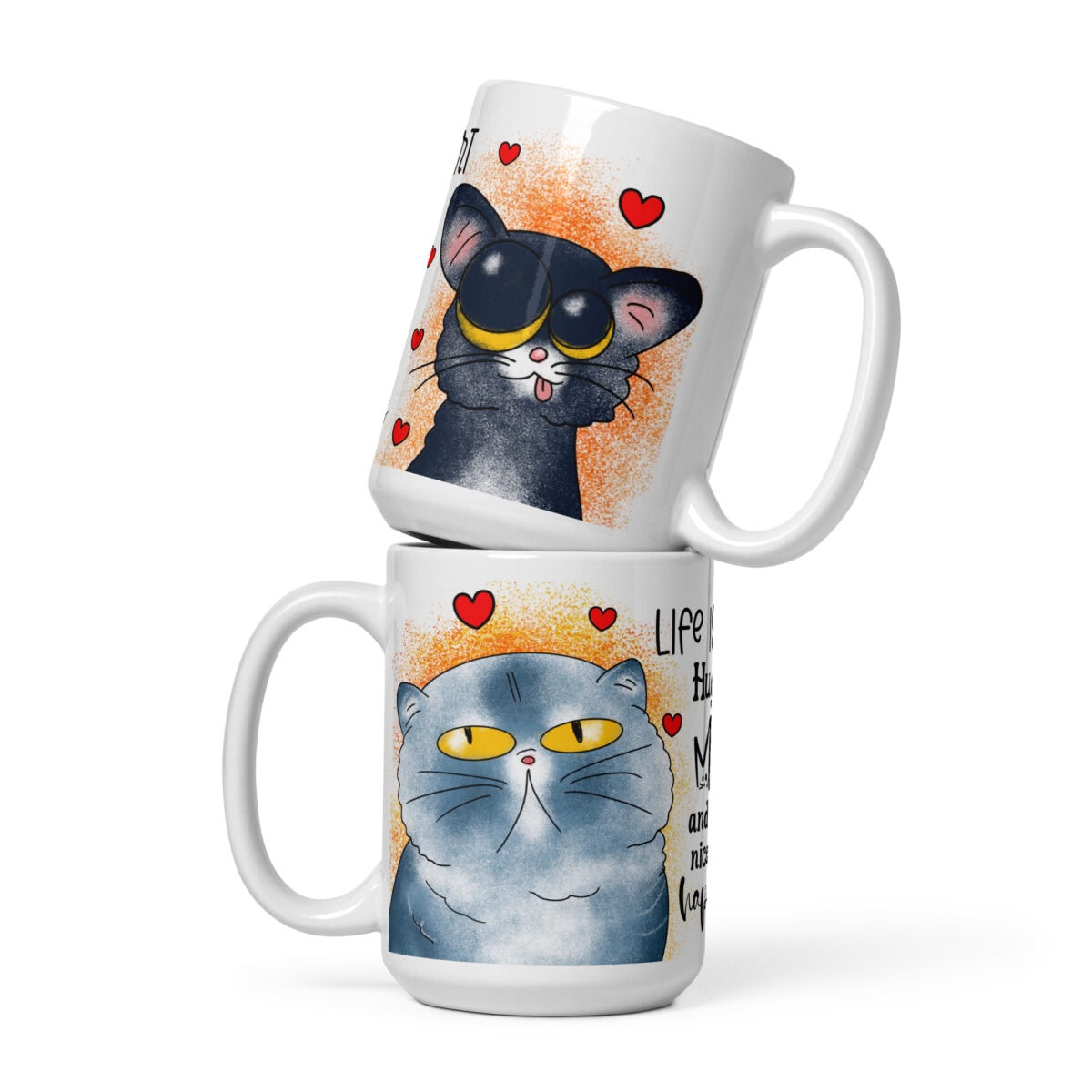 Cup of Purr-fection Mug | Cute Cat Lover Coffee Cup
